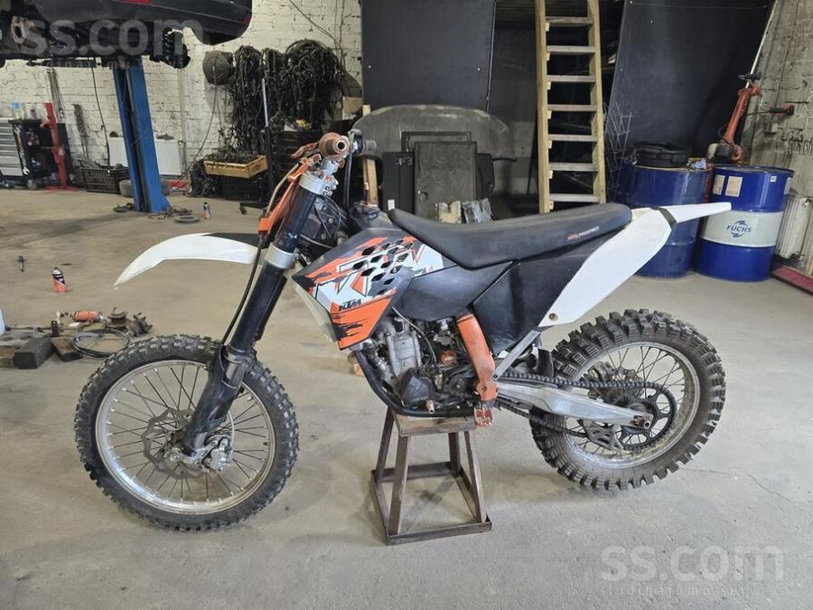 KTM SXF 2009 Rīga, ar dzinēja tilpumu 0.25 L un nobraukumu 0 tūkst. km par 2000 €, foto 3 vietnē AUTOMOTO.COM.LV