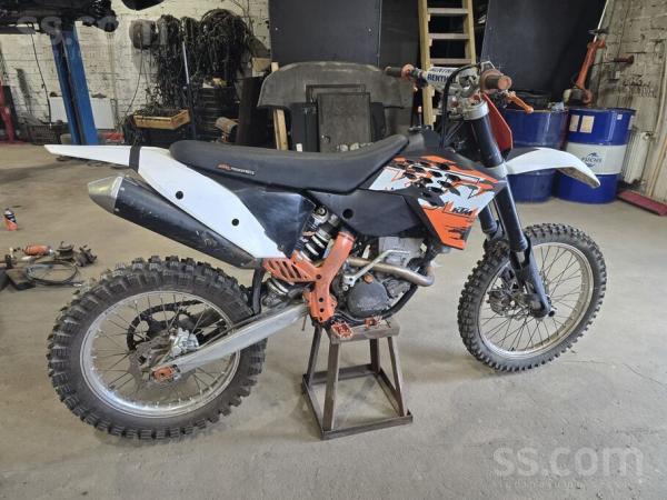 KTM SXF 2009 in Riga, with an engine capacity of 0.25 L and mileage of 0 thousand km for 2000 €, photo 3 on AUTOMOTO.COM.LV
