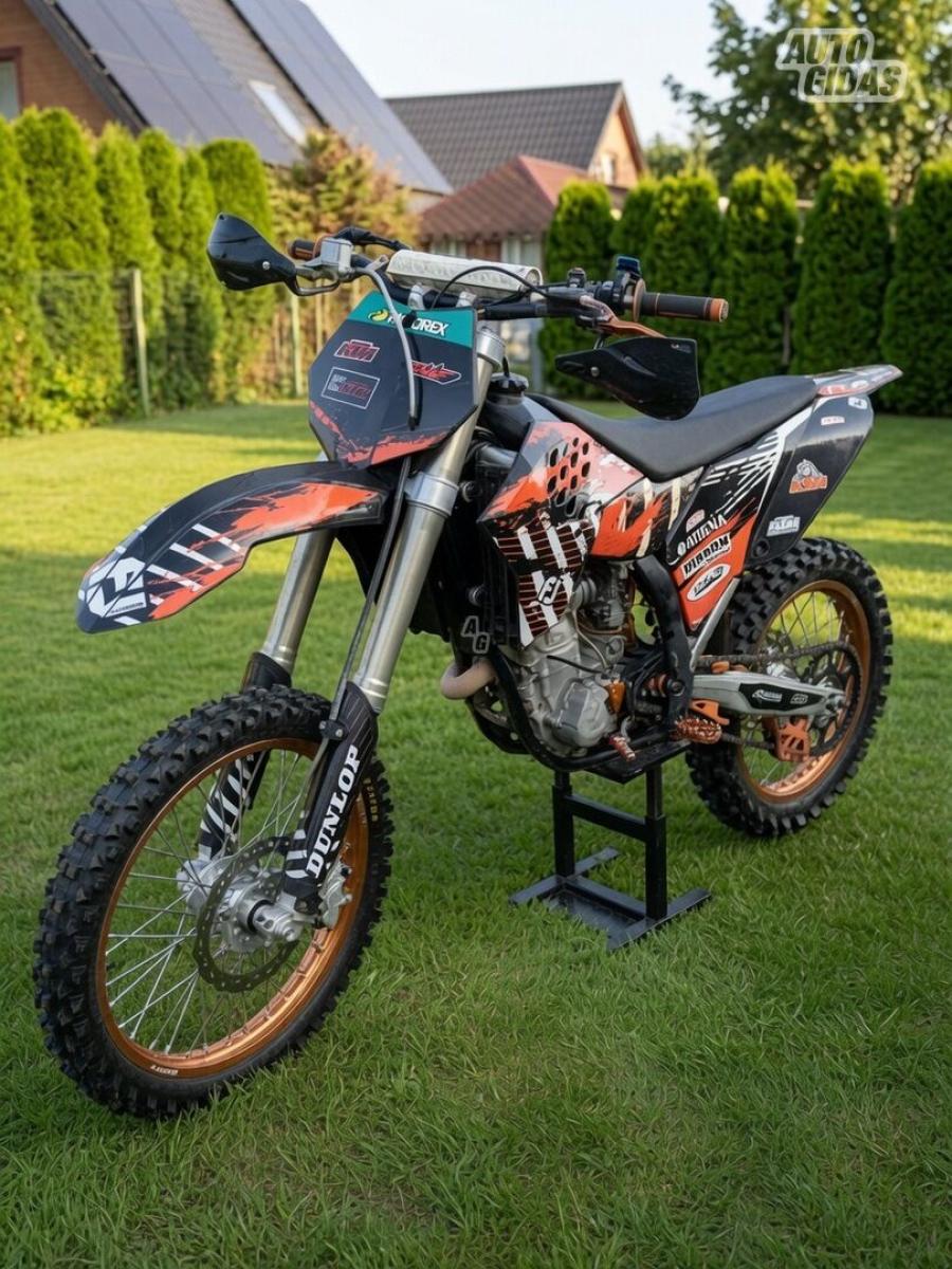 KTM SXF 2009 in Vilnius, with an engine capacity of 0.25 L and mileage of 0 thousand km for 2399 €, photo 1 on AUTOMOTO.COM.LV