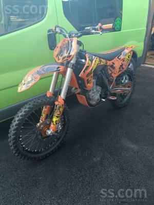 KTM SXF 2012 Daugavpils, ar dzinēja tilpumu 0.45 L un nobraukumu 0 tūkst. km par 2600 €, foto 1 vietnē AUTOMOTO.COM.LV