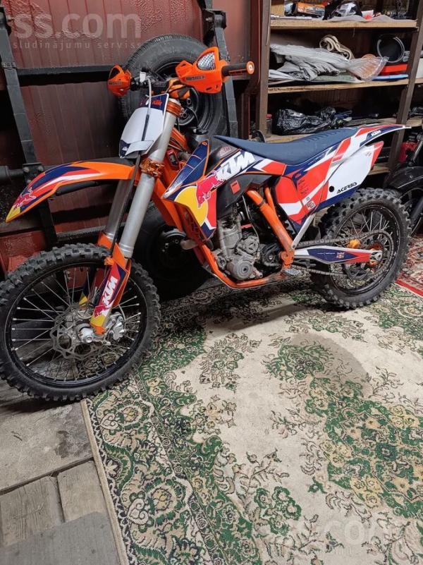 KTM SXF 2012 in Daugavpils, with an engine capacity of 0.35 L and mileage of 0 thousand km for 2600 €, photo 1 on AUTOMOTO.COM.LV