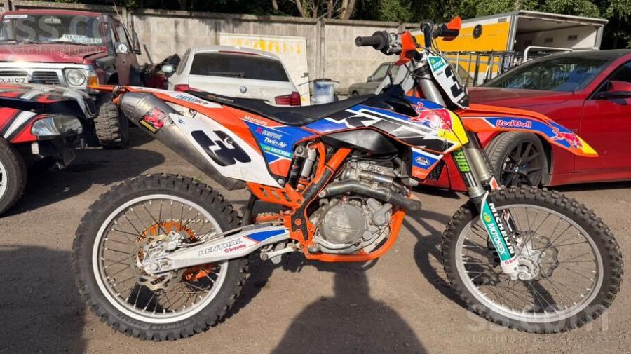 KTM SXF 2012 in Riga, with an engine capacity of 0.45 L and mileage of 0 thousand km for 2400 €, photo 1 on AUTOMOTO.COM.LV