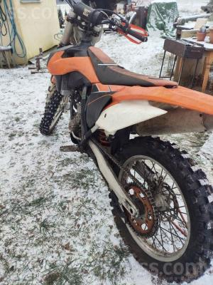 KTM SXF 2012 Rīga, ar dzinēja tilpumu 0.35 L un nobraukumu 0 tūkst. km par 2600 €, foto  vietnē AUTOMOTO.COM.LV