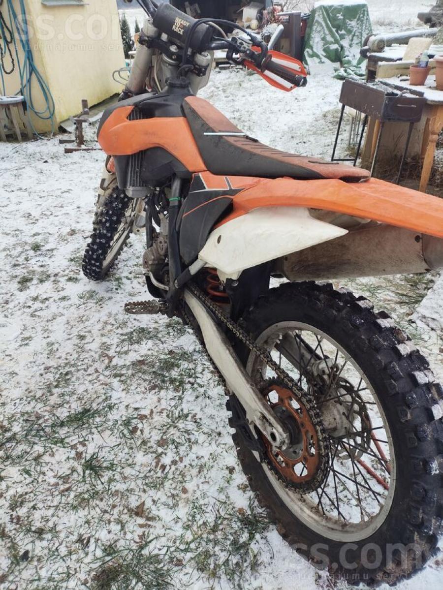 KTM SXF 2012 Rīga, ar dzinēja tilpumu 0.35 L un nobraukumu 0 tūkst. km par 2600 €, foto 1 vietnē AUTOMOTO.COM.LV