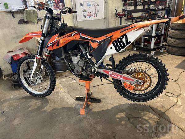 KTM SXF 2014 in Liepaja, with an engine capacity of 0.35 L and mileage of 0 thousand km for 2600 €, photo 3 on AUTOMOTO.COM.LV