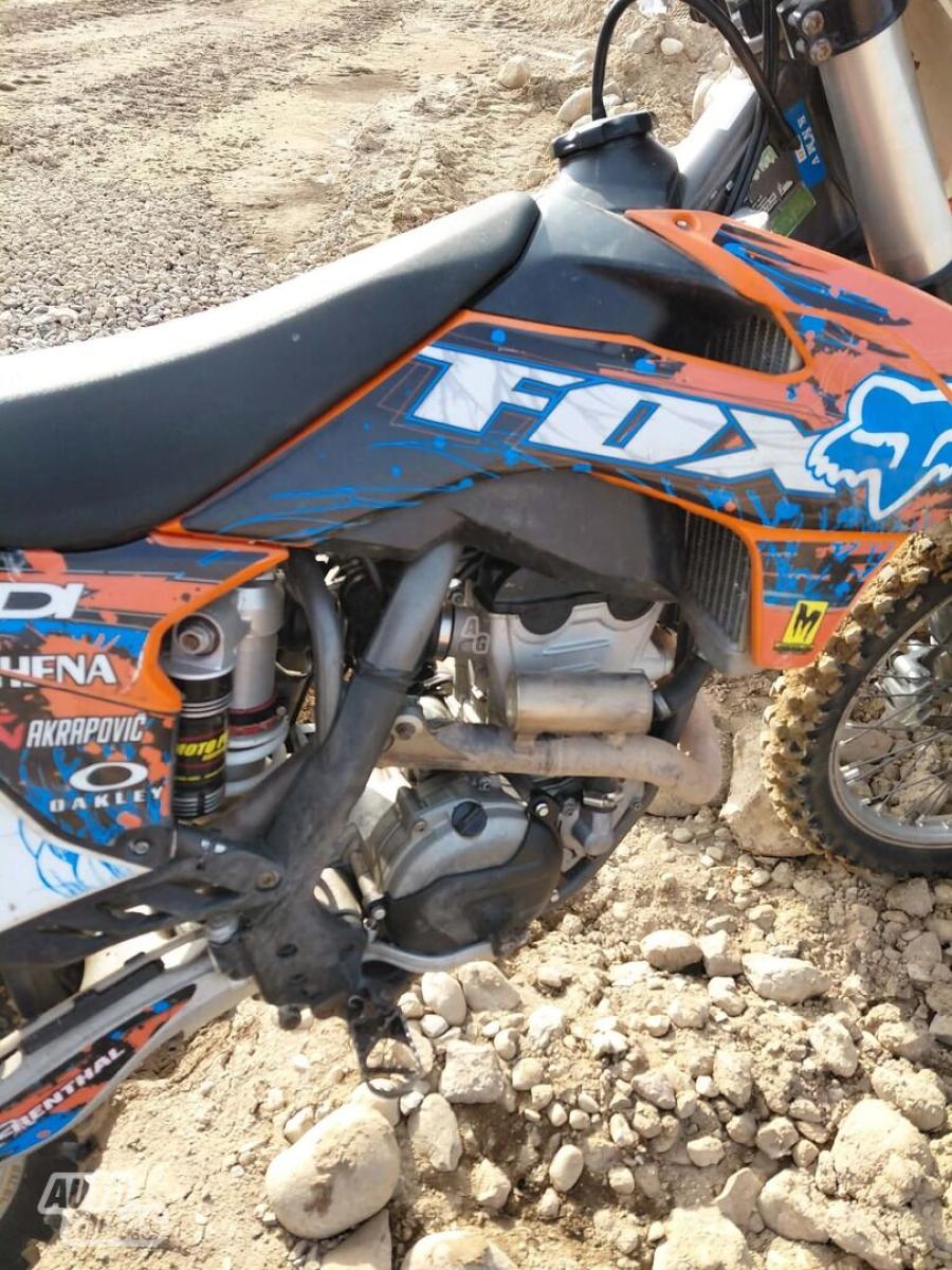 KTM SXF 2014 in Vilkaviskis, with an engine capacity of 0.25 L and mileage of 0 thousand km for 2200 €, photo 4 on AUTOMOTO.COM.LV