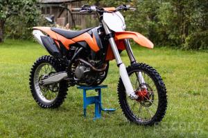 KTM SXF 2014 Rīga, ar dzinēja tilpumu 0.45 L un nobraukumu 0 tūkst. km par 2700 €, foto  vietnē AUTOMOTO.COM.LV