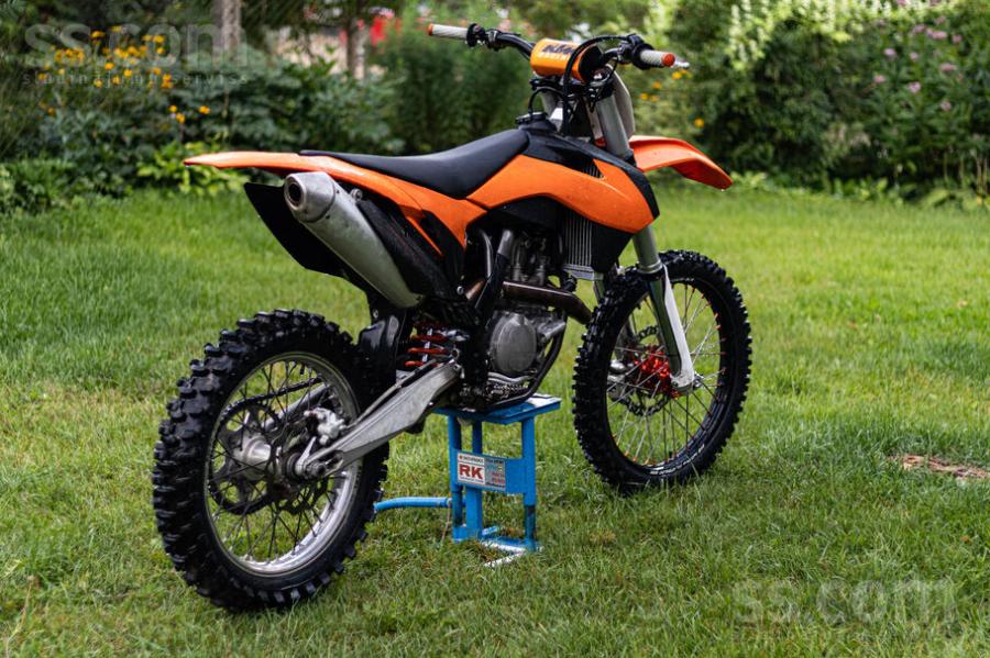 KTM SXF 2014 Rīga, ar dzinēja tilpumu 0.45 L un nobraukumu 0 tūkst. km par 2700 €, foto 4 vietnē AUTOMOTO.COM.LV