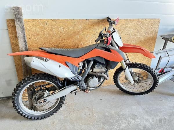 KTM SXF 2014 Rīga, ar dzinēja tilpumu 0.35 L un nobraukumu 0 tūkst. km par 2500 €, foto 1 vietnē AUTOMOTO.COM.LV