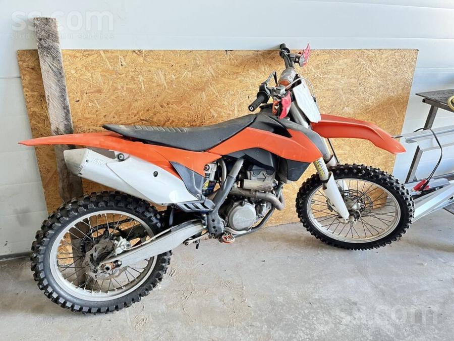KTM SXF 2014 Rīga, ar dzinēja tilpumu 0.35 L un nobraukumu 0 tūkst. km par 2500 €, foto 1 vietnē AUTOMOTO.COM.LV