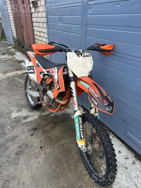 KTM SXF 2015 Talsi, ar dzinēja tilpumu 0.45 L un nobraukumu 0 tūkst. km par 2500 €, foto 2 vietnē AUTOMOTO.COM.LV