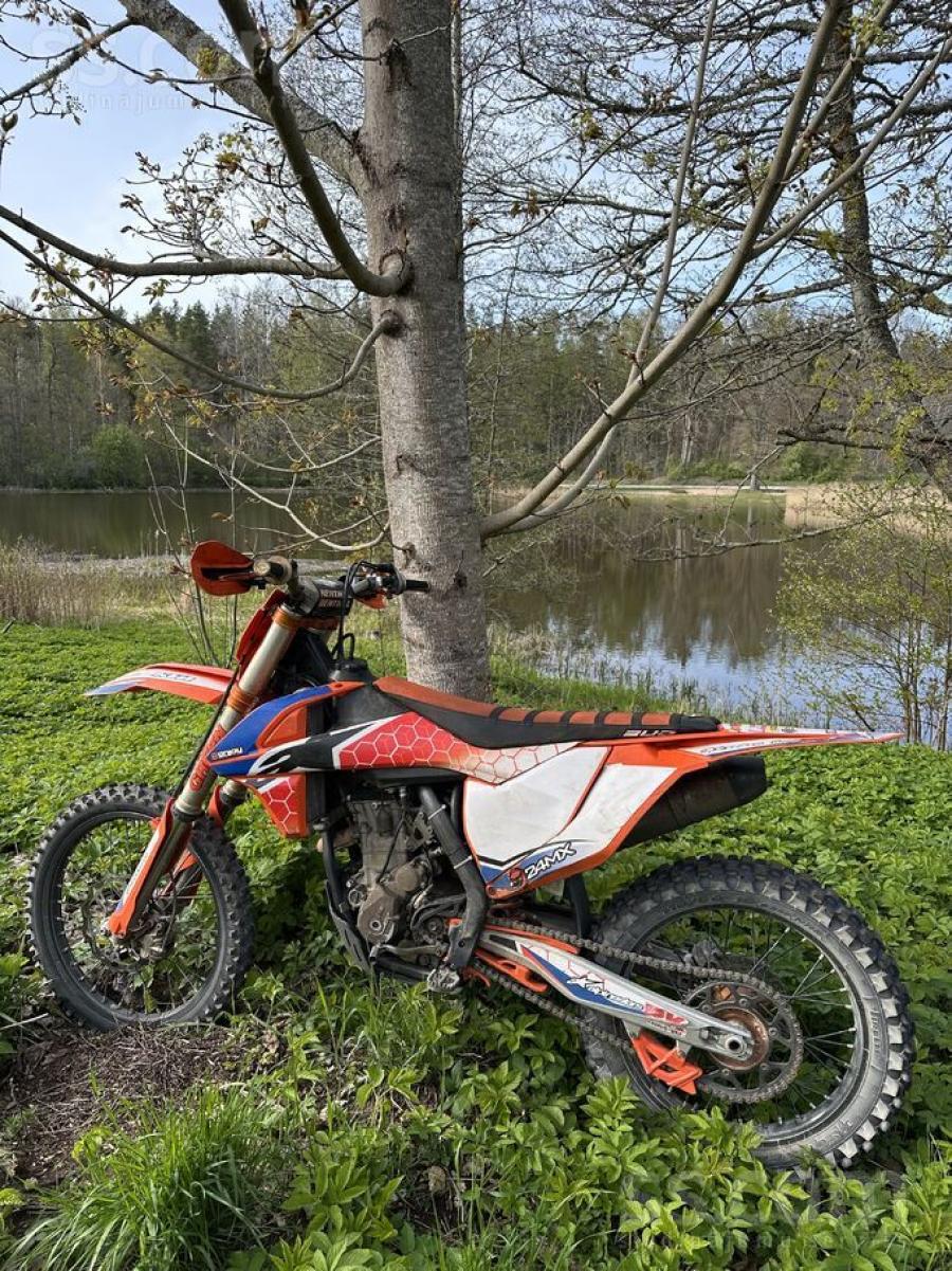 KTM SXF 2016 Talsi, ar dzinēja tilpumu 0.35 L un nobraukumu 0 tūkst. km par 2700 €, foto 1 vietnē AUTOMOTO.COM.LV