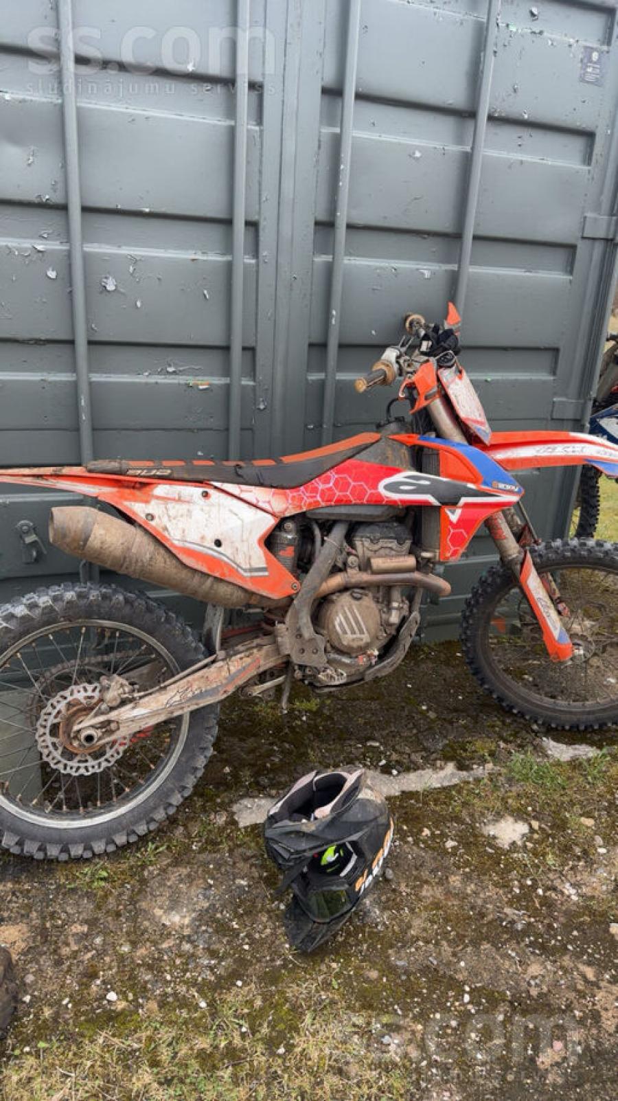 KTM SXF 2016 Talsi, ar dzinēja tilpumu 0.35 L un nobraukumu 0 tūkst. km par 2700 €, foto 3 vietnē AUTOMOTO.COM.LV