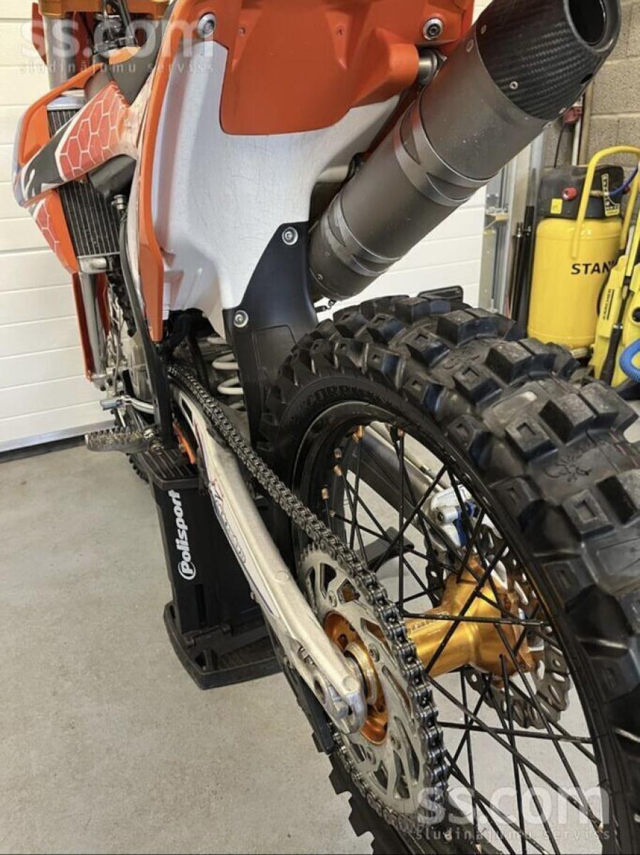 KTM SXF 2016 Talsi, ar dzinēja tilpumu 0.35 L un nobraukumu 0 tūkst. km par 2700 €, foto 5 vietnē AUTOMOTO.COM.LV