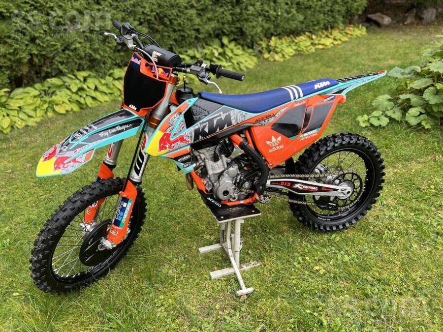 KTM SXF 2017 Rīga, ar dzinēja tilpumu 0.25 L un nobraukumu 0 tūkst. km par 3200 €, foto 1 vietnē AUTOMOTO.COM.LV