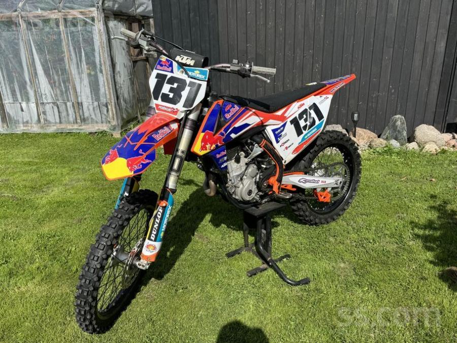 KTM SXF 2018 Liepāja, ar dzinēja tilpumu 0.25 L un nobraukumu 0 tūkst. km par 3600 €, foto 1 vietnē AUTOMOTO.COM.LV
