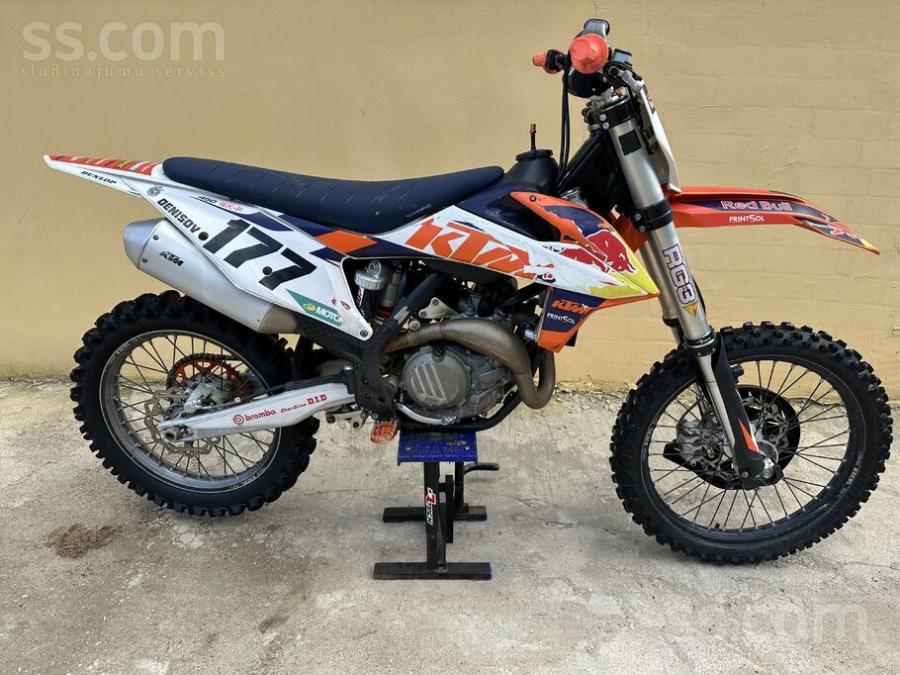 KTM SXF 2019 in Daugavpils, with an engine capacity of 0.45 L and mileage of 0 thousand km for 3600 €, photo 5 on AUTOMOTO.COM.LV
