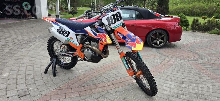 KTM SXF 2021 in Jelgava, with an engine capacity of 0.35 L and mileage of 0 thousand km for 4500 €, photo 3 on AUTOMOTO.COM.LV