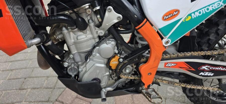 KTM SXF 2021 in Jelgava, with an engine capacity of 0.35 L and mileage of 0 thousand km for 4500 €, photo 7 on AUTOMOTO.COM.LV