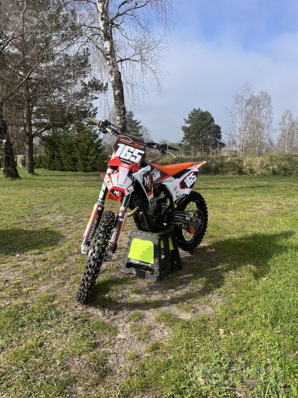 KTM SXF 2023 in Liepaja, with an engine capacity of 0.25 L and mileage of 0 thousand km for 5000 €, photo 1 on AUTOMOTO.COM.LV