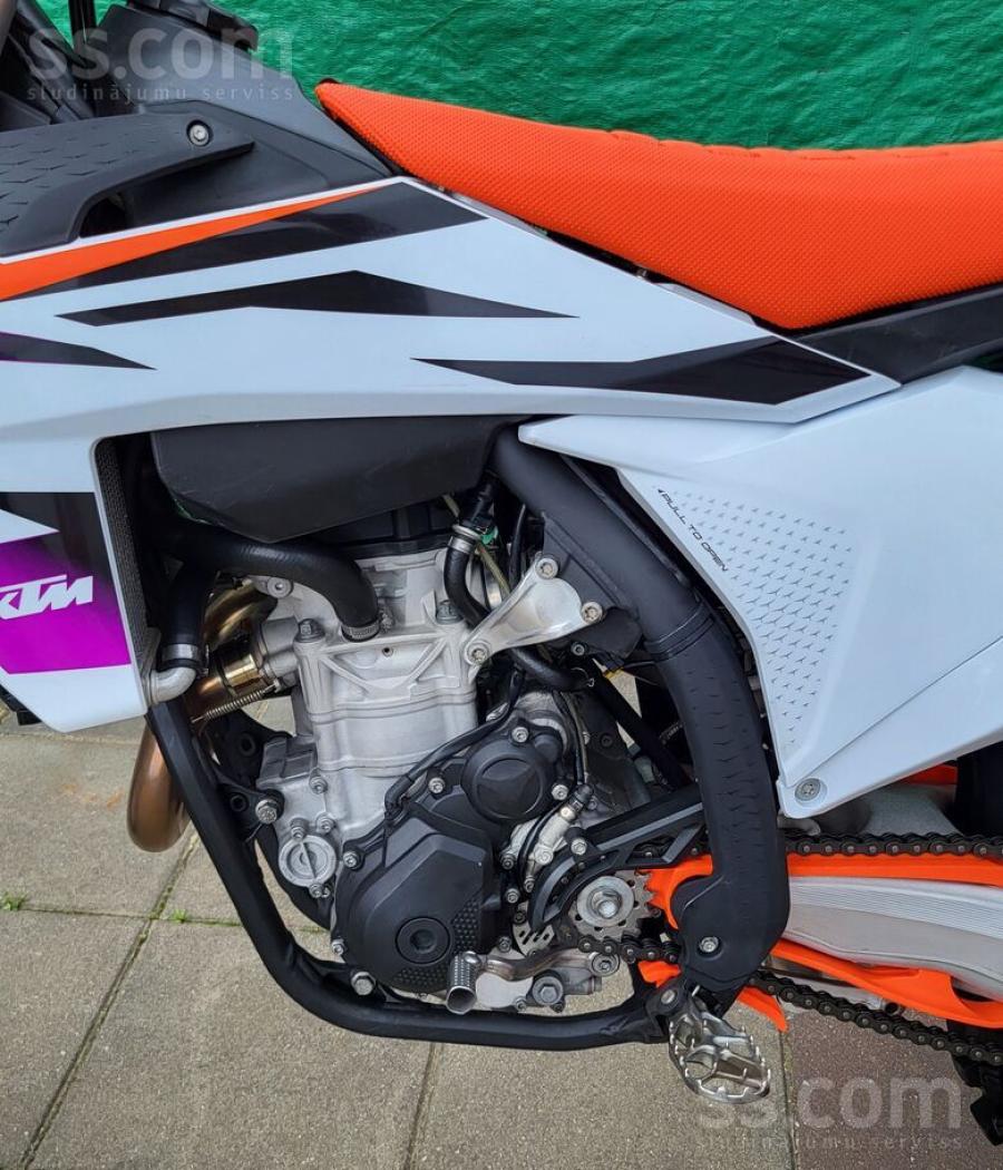 KTM SXF 2024 in Daugavpils, with an engine capacity of 0.35 L and mileage of 0 thousand km for 4800 €, photo 5 on AUTOMOTO.COM.LV