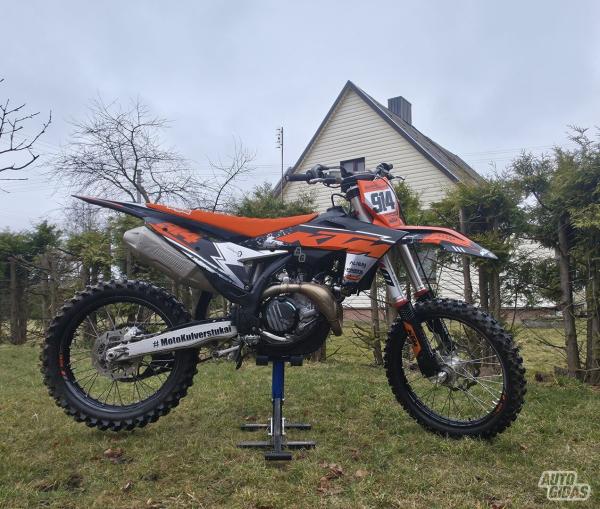 KTM SXF 2024 Molėtai, ar dzinēja tilpumu 0.45 L un nobraukumu 0 tūkst. km par 5100 €, foto 1 vietnē AUTOMOTO.COM.LV
