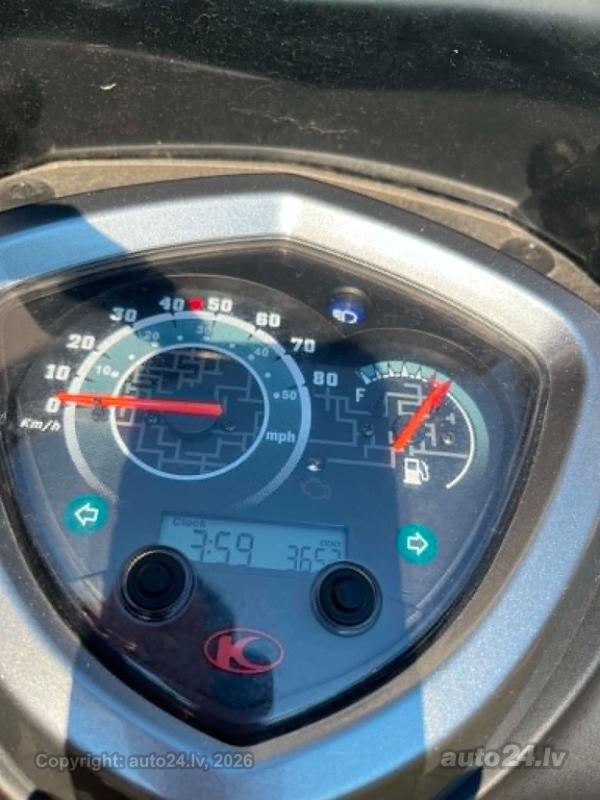 Melns Kymco Agility 50 2021 Tartu, ar dzinēja tilpumu 50.00 L un nobraukumu 4 tūkst. km par 1900 €, foto 5 vietnē AUTOMOTO.COM.LV