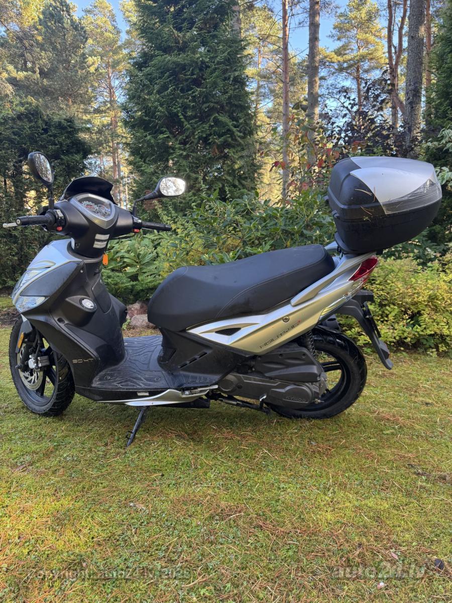 Melns Kymco Agility 50 2023 Narva, ar dzinēja tilpumu 50.00 L un nobraukumu 4 tūkst. km par 1300 €, foto 6 vietnē AUTOMOTO.COM.LV