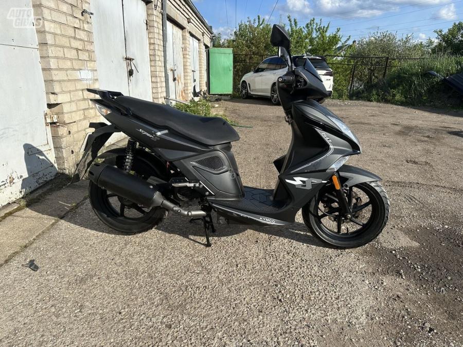 Melns Kymco Super 8 2019 Kauņa, ar dzinēja tilpumu 0.05 L un nobraukumu 22 tūkst. km par 700 €, foto 1 vietnē AUTOMOTO.COM.LV