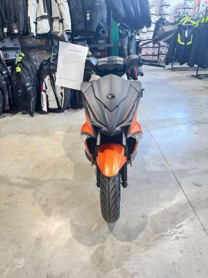Orange Kymco Super 8 2023 in Klaipeda, with an engine capacity of 49.00 L and mileage of 3 thousand km for 1650 €, photo  on AUTOMOTO.COM.LV