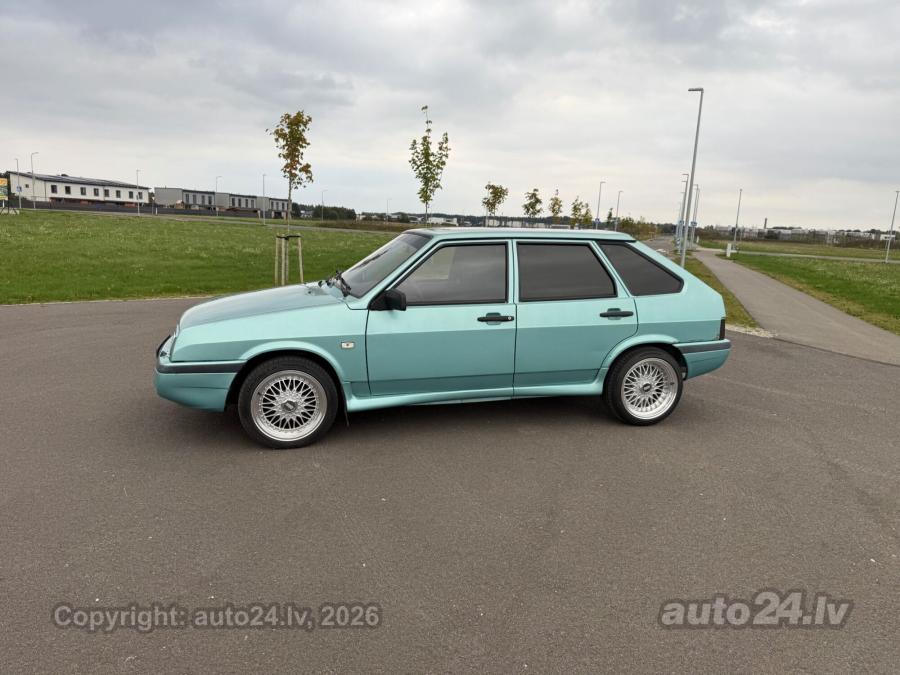 Green Lada Samara 1998 in Tallinn, with an engine capacity of 1.50 L and mileage of 97 thousand km for 2700 €, photo 4 on AUTOMOTO.COM.LV