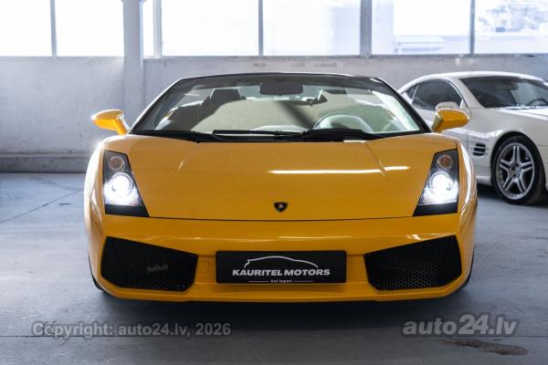 Yellow Lamborghini Gallardo 2006 in Tallinn, with an engine capacity of 5.00 L and mileage of 62 thousand km for 105900 €, photo 2 on AUTOMOTO.COM.LV