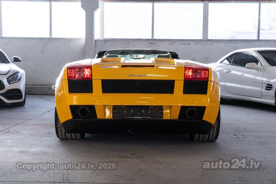 Yellow Lamborghini Gallardo 2006 in Tallinn, with an engine capacity of 5.00 L and mileage of 62 thousand km for 105900 €, photo 8 on AUTOMOTO.COM.LV