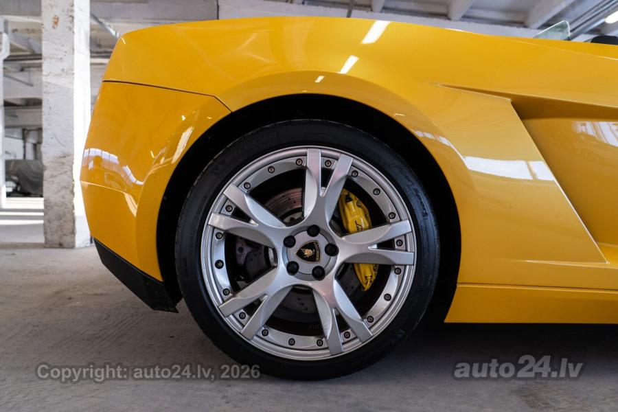 Yellow Lamborghini Gallardo 2006 in Tallinn, with an engine capacity of 5.00 L and mileage of 62 thousand km for 105900 €, photo 9 on AUTOMOTO.COM.LV