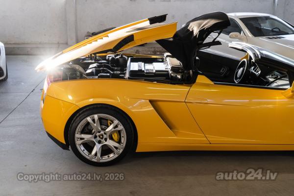 Yellow Lamborghini Gallardo 2006 in Tallinn, with an engine capacity of 5.00 L and mileage of 62 thousand km for 105900 €, photo 9 on AUTOMOTO.COM.LV