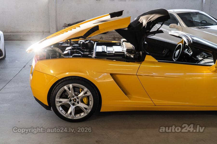 Yellow Lamborghini Gallardo 2006 in Tallinn, with an engine capacity of 5.00 L and mileage of 62 thousand km for 105900 €, photo 10 on AUTOMOTO.COM.LV
