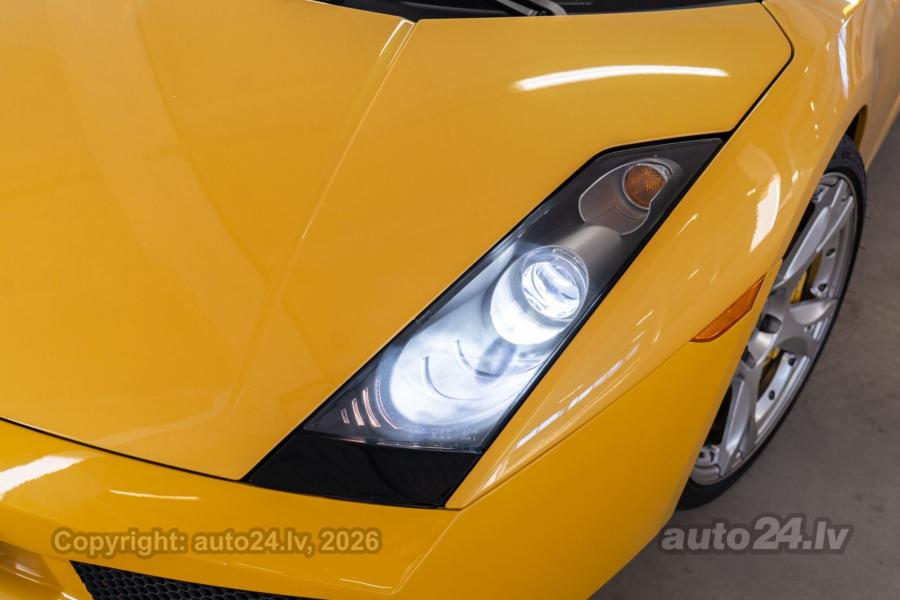 Yellow Lamborghini Gallardo 2006 in Tallinn, with an engine capacity of 5.00 L and mileage of 62 thousand km for 105900 €, photo 11 on AUTOMOTO.COM.LV