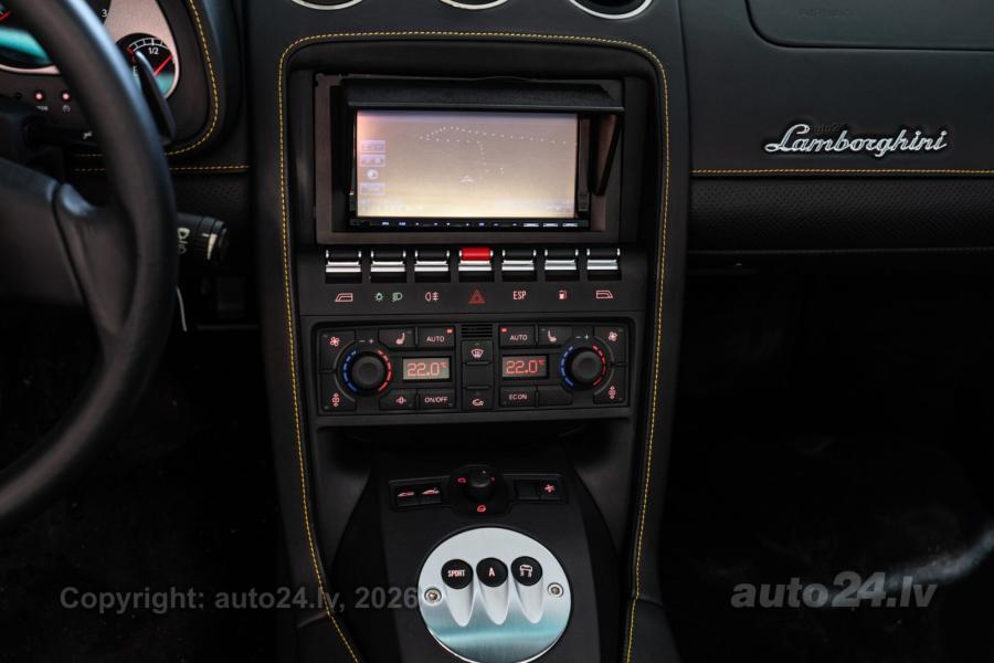 Yellow Lamborghini Gallardo 2006 in Tallinn, with an engine capacity of 5.00 L and mileage of 62 thousand km for 105900 €, photo 16 on AUTOMOTO.COM.LV