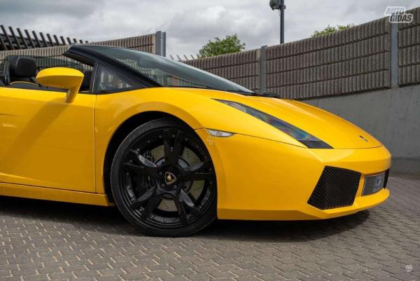 Dzeltens Lamborghini Gallardo 2007 Marijampole, ar dzinēja tilpumu 5.00 L un nobraukumu 101 tūkst. km par 79450 €, foto 2 vietnē AUTOMOTO.COM.LV