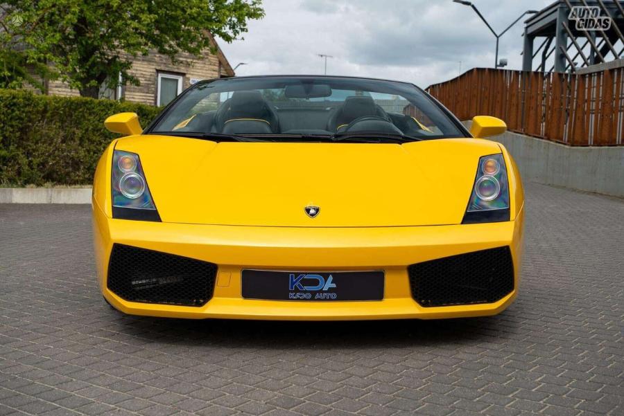 Dzeltens Lamborghini Gallardo 2007 Marijampole, ar dzinēja tilpumu 5.00 L un nobraukumu 101 tūkst. km par 79450 €, foto 4 vietnē AUTOMOTO.COM.LV