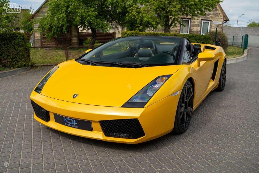 Dzeltens Lamborghini Gallardo 2007 Marijampole, ar dzinēja tilpumu 5.00 L un nobraukumu 101 tūkst. km par 79450 €, foto 5 vietnē AUTOMOTO.COM.LV