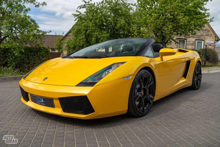 Dzeltens Lamborghini Gallardo 2007 Marijampole, ar dzinēja tilpumu 5.00 L un nobraukumu 101 tūkst. km par 79450 €, foto 6 vietnē AUTOMOTO.COM.LV