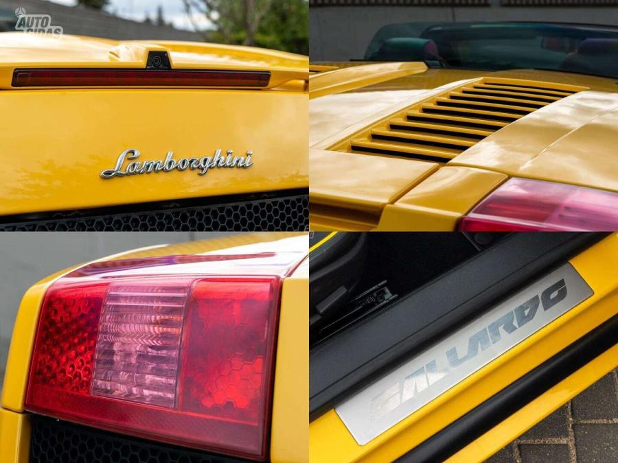 Dzeltens Lamborghini Gallardo 2007 Marijampole, ar dzinēja tilpumu 5.00 L un nobraukumu 101 tūkst. km par 79450 €, foto 14 vietnē AUTOMOTO.COM.LV