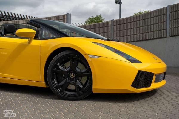 Dzeltens Lamborghini Gallardo 2007 Kauņa, ar dzinēja tilpumu 5.00 L un nobraukumu 101 tūkst. km par 79450 €, foto 2 vietnē AUTOMOTO.COM.LV