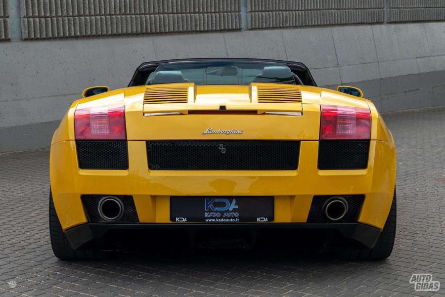 Dzeltens Lamborghini Gallardo 2007 Kauņa, ar dzinēja tilpumu 5.00 L un nobraukumu 101 tūkst. km par 79450 €, foto 10 vietnē AUTOMOTO.COM.LV
