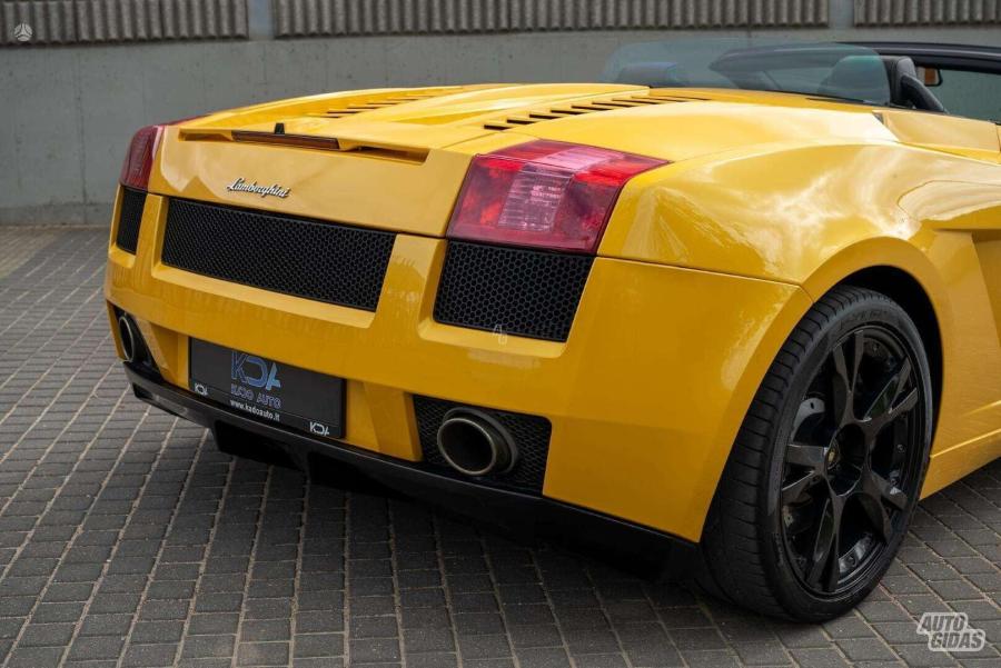 Dzeltens Lamborghini Gallardo 2007 Kauņa, ar dzinēja tilpumu 5.00 L un nobraukumu 101 tūkst. km par 79450 €, foto 12 vietnē AUTOMOTO.COM.LV