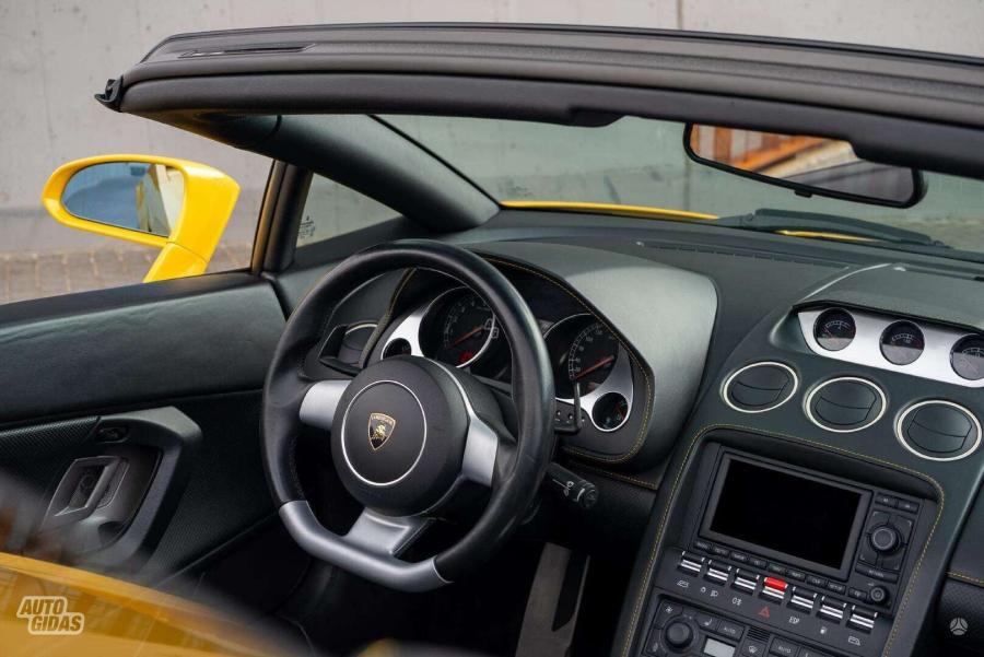 Dzeltens Lamborghini Gallardo 2007 Kauņa, ar dzinēja tilpumu 5.00 L un nobraukumu 101 tūkst. km par 79450 €, foto 18 vietnē AUTOMOTO.COM.LV
