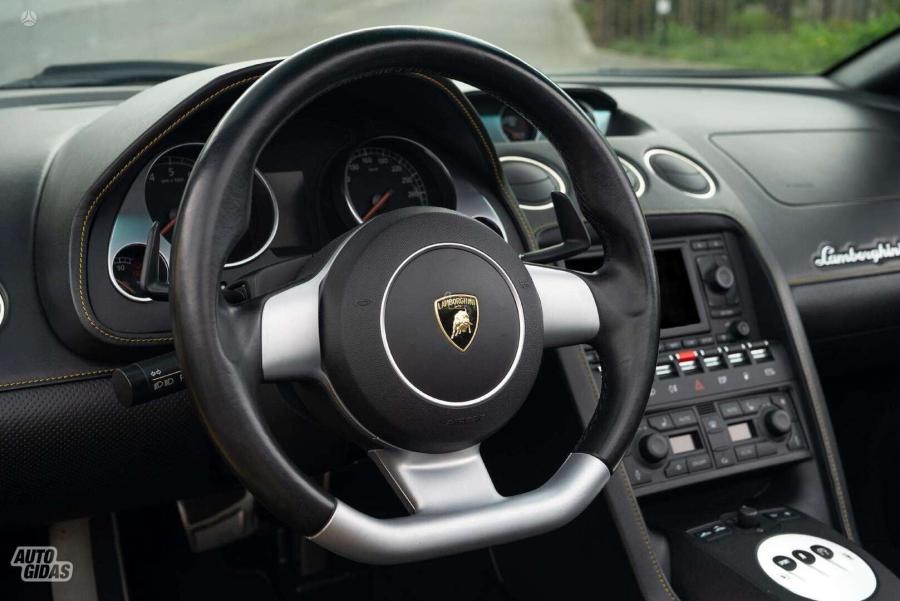 Dzeltens Lamborghini Gallardo 2007 Kauņa, ar dzinēja tilpumu 5.00 L un nobraukumu 101 tūkst. km par 79450 €, foto 19 vietnē AUTOMOTO.COM.LV