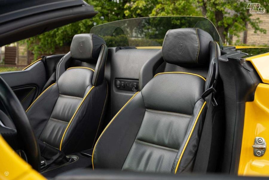 Dzeltens Lamborghini Gallardo 2007 Kauņa, ar dzinēja tilpumu 5.00 L un nobraukumu 101 tūkst. km par 79450 €, foto 29 vietnē AUTOMOTO.COM.LV