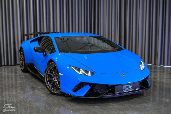 Zils Lamborghini Huracan 2018 Marijampole, ar dzinēja tilpumu 5.20 L un nobraukumu 124 tūkst. km par 209950 €, foto 2 vietnē AUTOMOTO.COM.LV